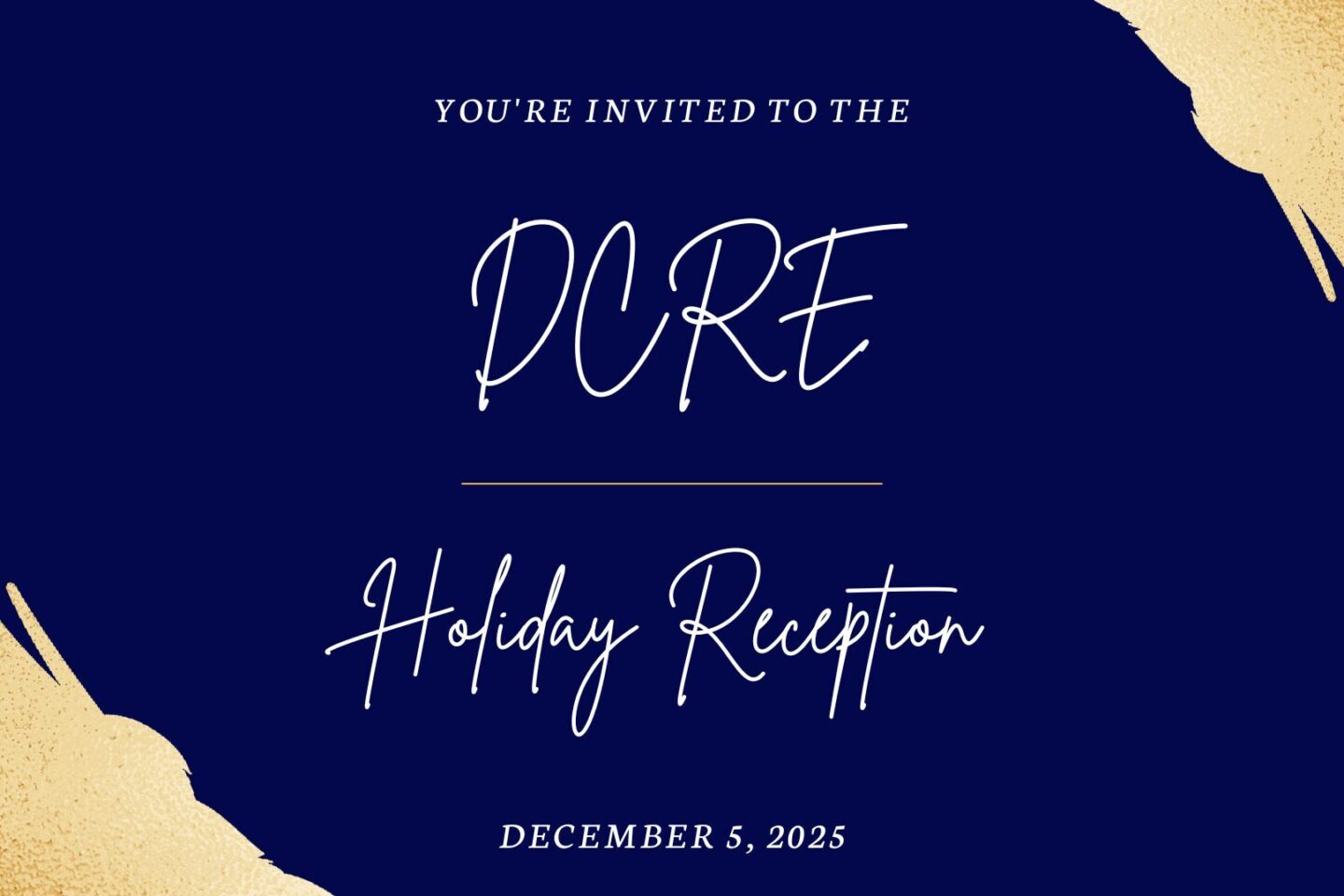 2025 DCRE HOLIDAY RECEPTION – DCRE